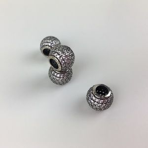 Pandora | Jewelry | Authentic Pandora 7951cz Clear Pave Lights Charm ...